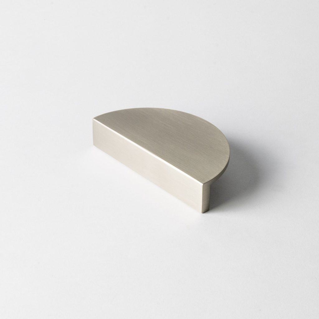 Brushed Silver Nickel Half Moon Handle | D.LUXE by Do.Up - Handle