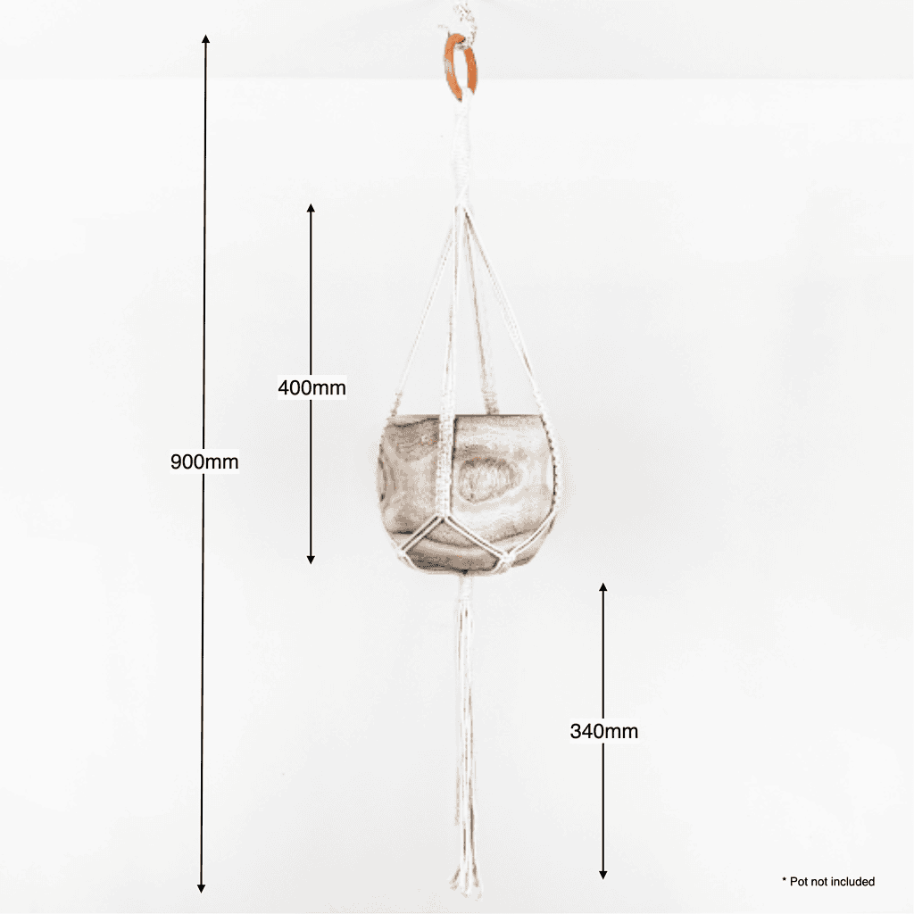 Braided Macrame Plant Hanger | Do.Up - Plant Hangers