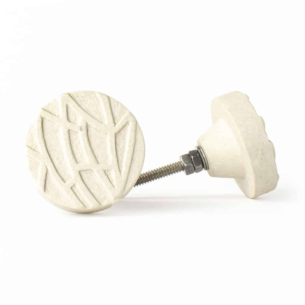 Raw Stone Bamboo Knob | Do.Up - Cabinet Knobs