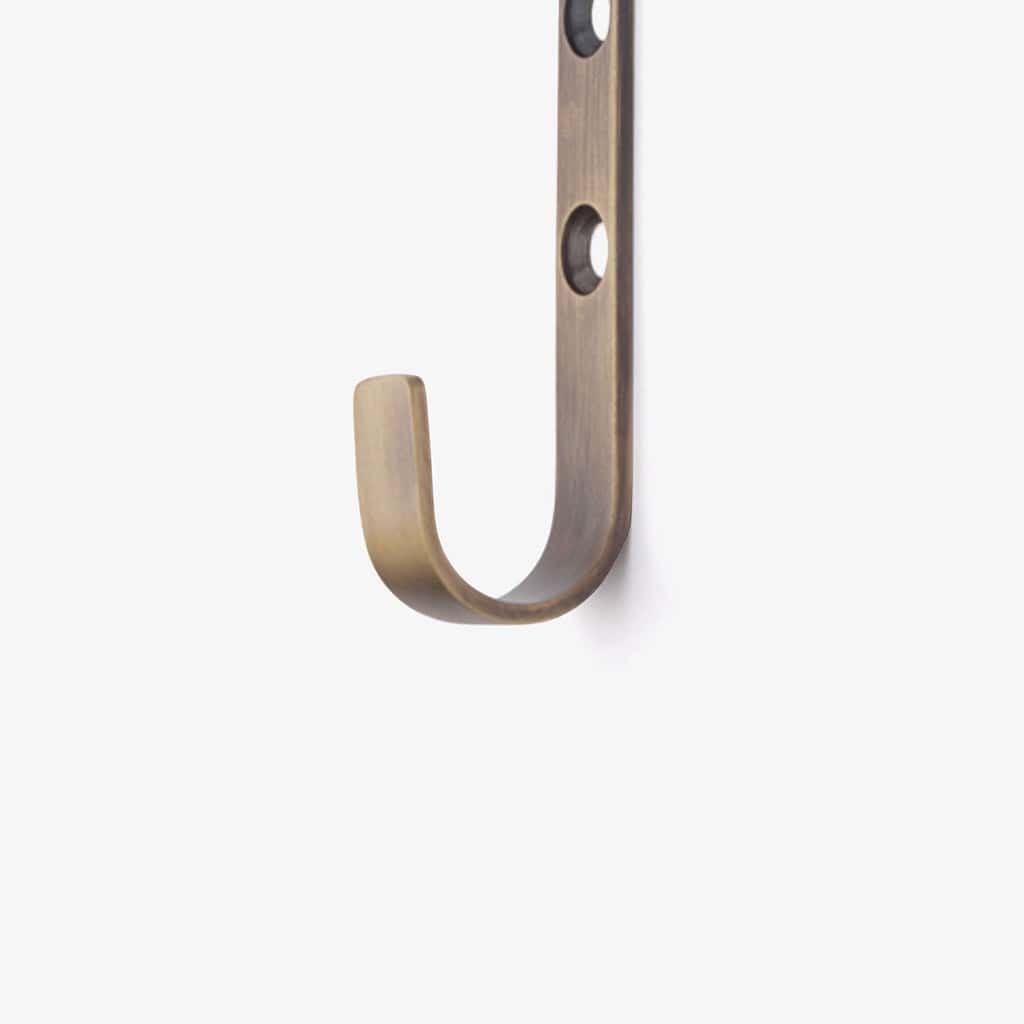 J - Antique Bronze Brass Wall Hook - Do.Up | Wall Hook