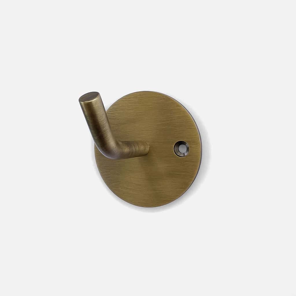 Round Antique Bronze Brass Wall Hook - Do.Up | Wall Hook