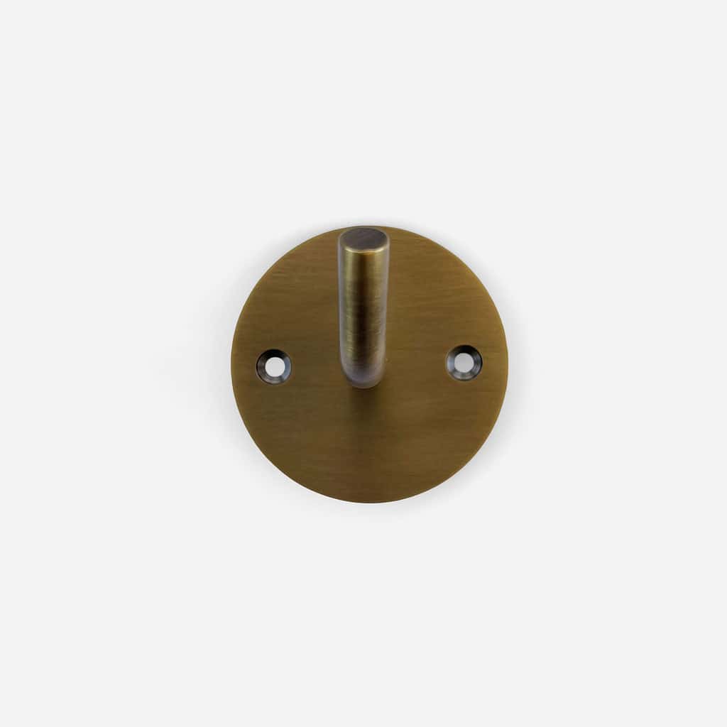 Round Antique Bronze Brass Wall Hook - Do.Up | Wall Hook