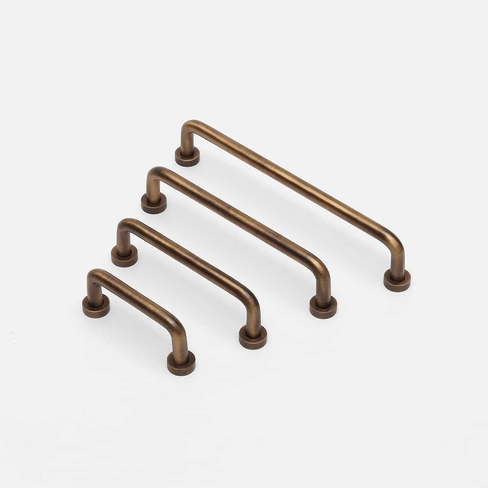 Ube - Curved Antique Bronze Brushed Brass Handle - | Do.Up