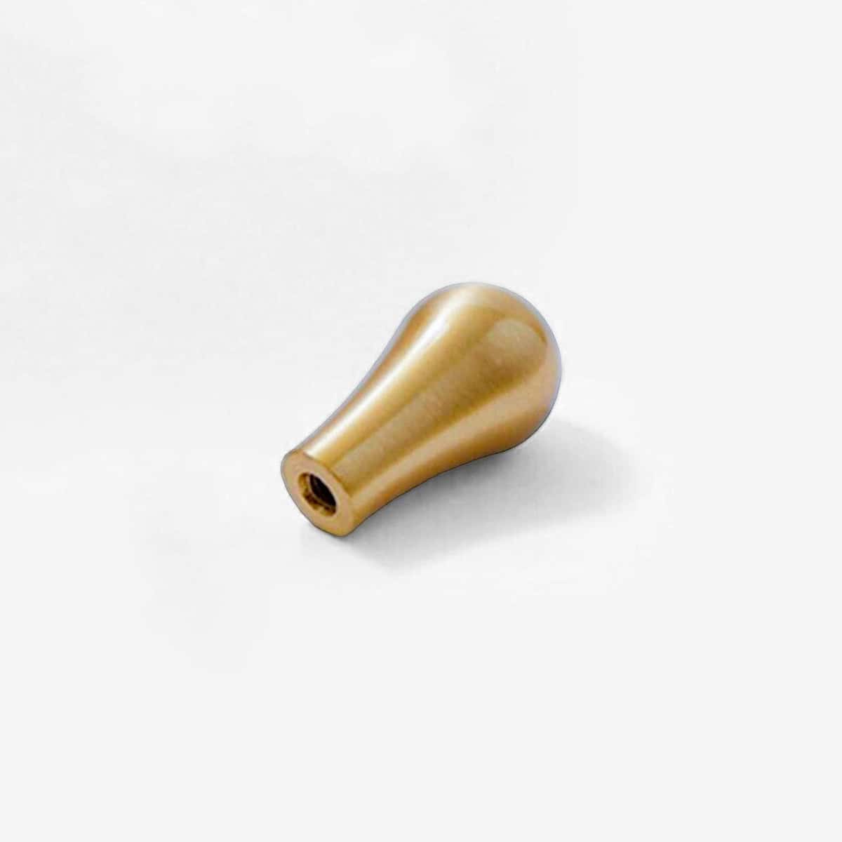 Ube - Brushed Brass Pillar Knob - Cabinet Handle | Do.Up