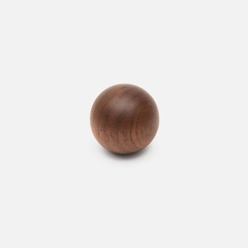 Loch - Walnut Wood Sphere Knob | Do.Up - Cabinet Knobs